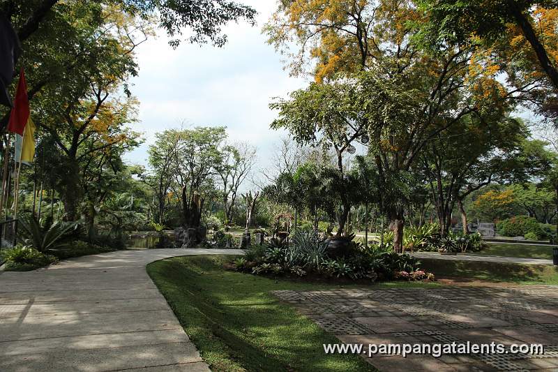 Tropical Garden in Quezon Memorial Circle in Quezon City.